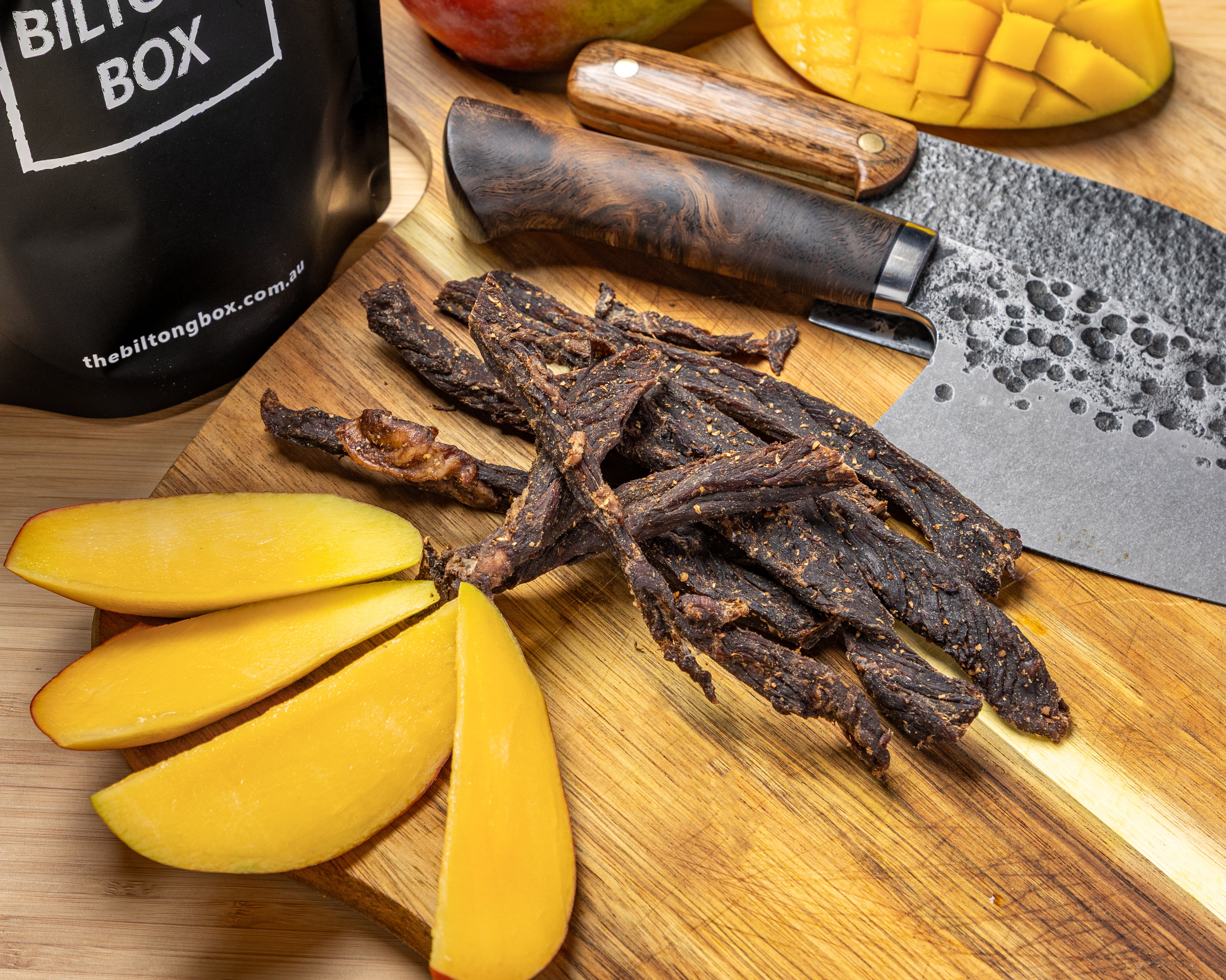 Mango Beef Jerky 200g – The Biltong Box